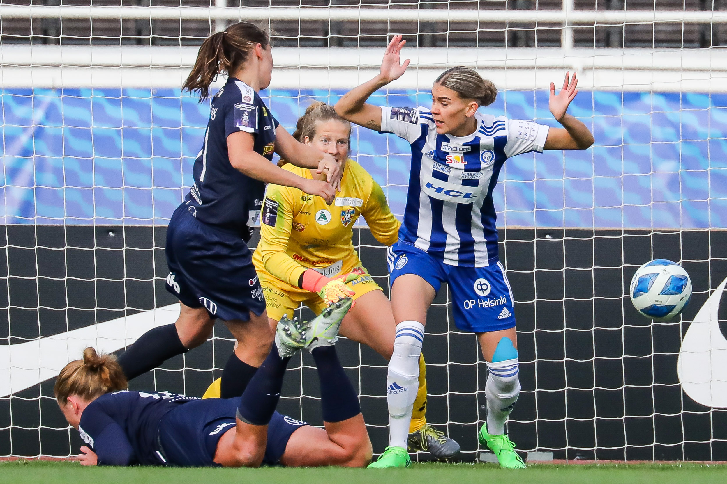 Åland United - HJK, 2-0, naisten Suomen Cup finaali, 2.10.2022 - FutisForum2